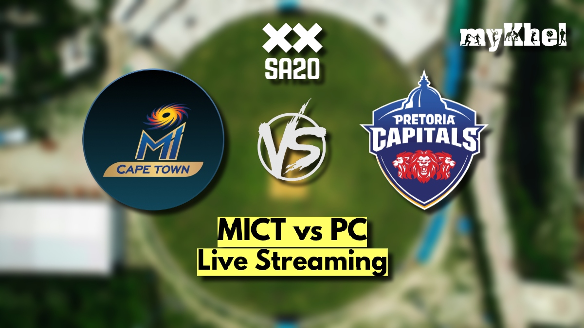 MICT vs PC Live Streaming, SA20 2025: MI Cape Town vs Pretoria Capitals Live Telecast in India ...