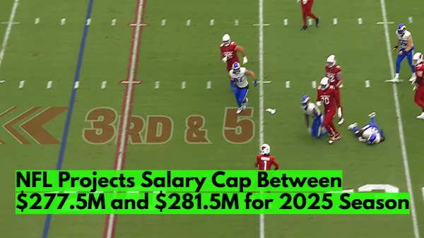 NFL Projects Salary Cap Between $277.5M and $281.5M for 2025 Season ...