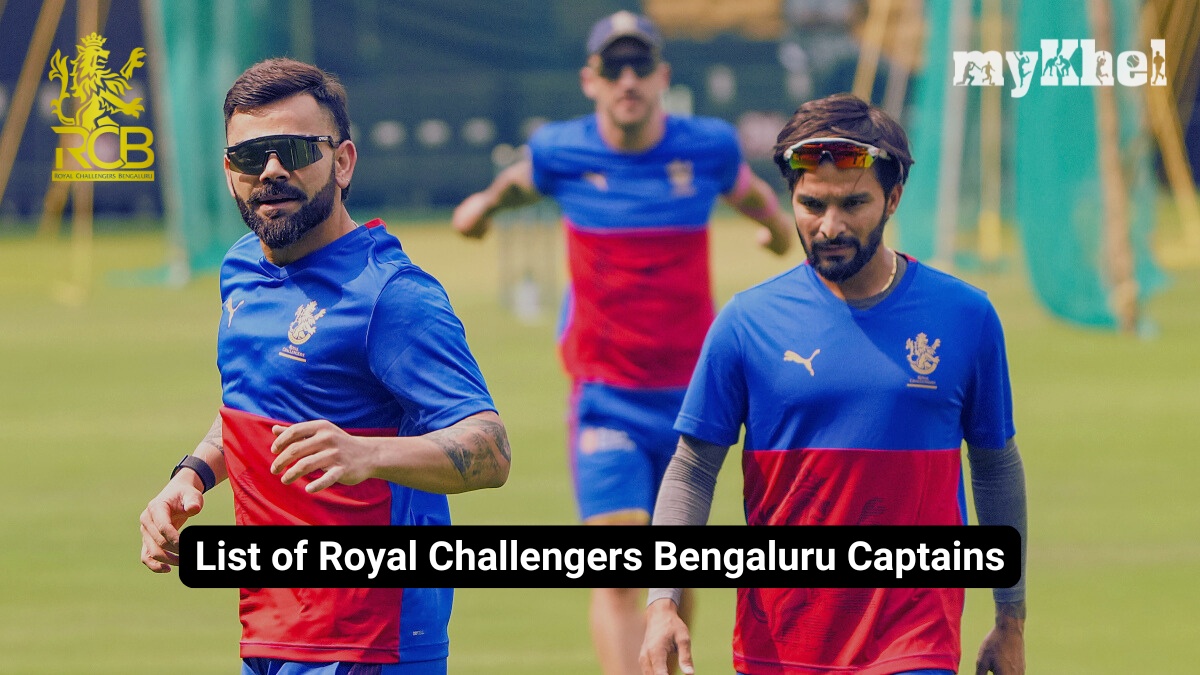RCB Captains: List of Royal Challengers Bengaluru Skippers After Rajat ...