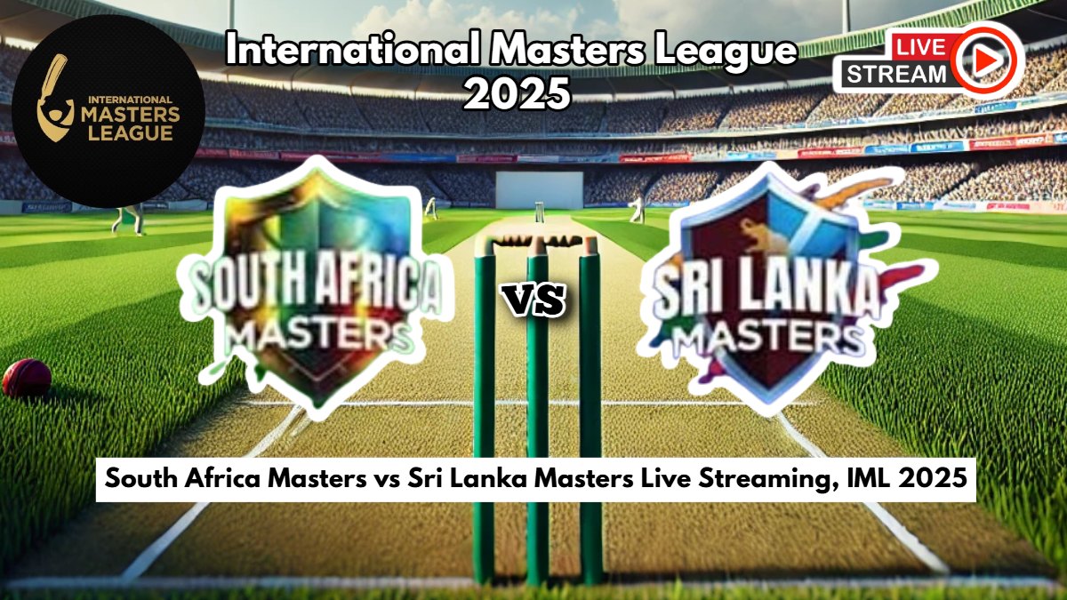 South Africa Masters vs Sri Lanka Masters Live Streaming, IML 2025: How ...