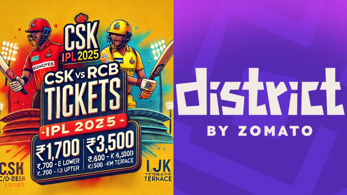 CSK vs RCB Tickets, IPL 2025: Step-by-Step Guide, Ticket Prices ...