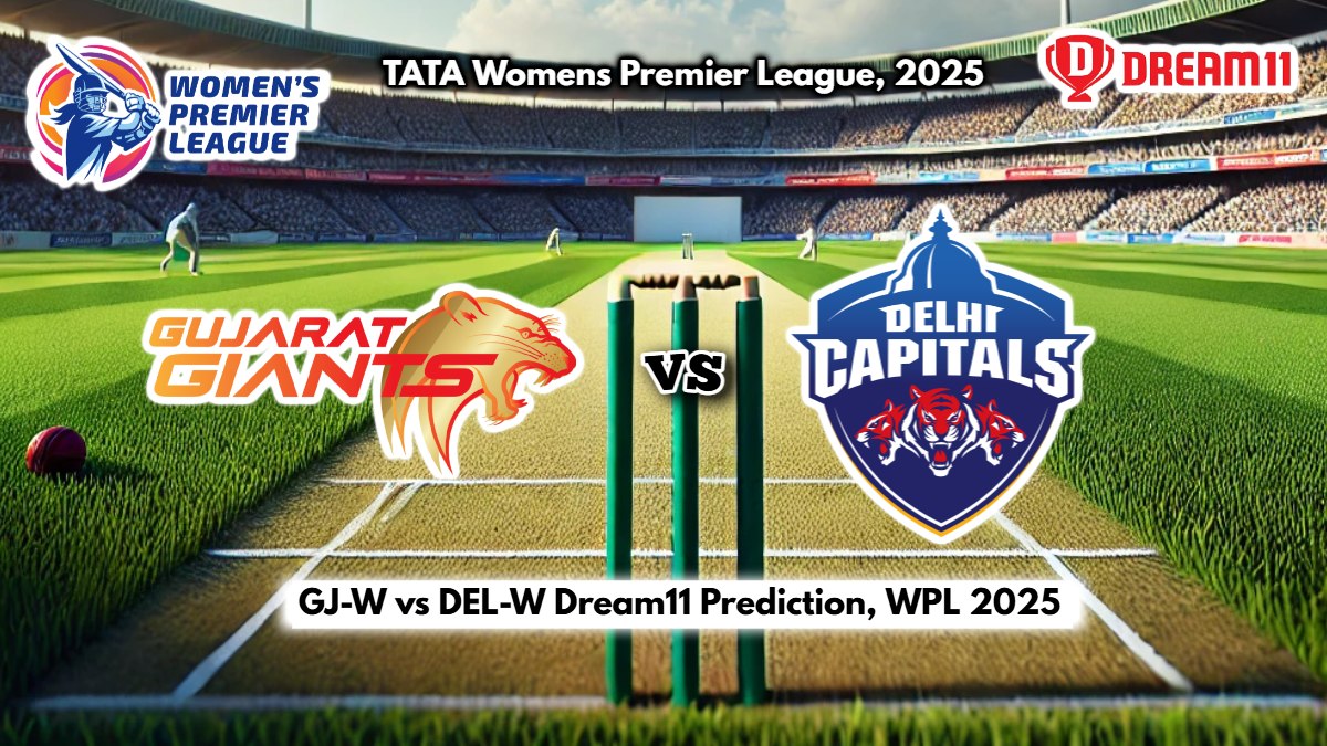 GJ-W vs DEL-W Dream11 Prediction, WPL 2025: Gujarat Giants vs Delhi ...