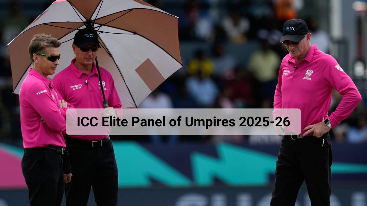 ICC Elite Panel of Umpires For 2025-26: Nitin Menon Lone Indian; Two ...