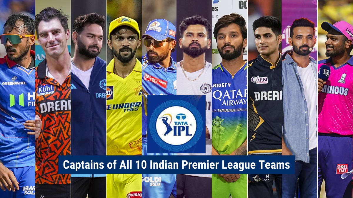 IPL 2025 Captains: KKR, DC CSK, RCB, MI, GT, LSG, PBKS, RR, SRH - List ...