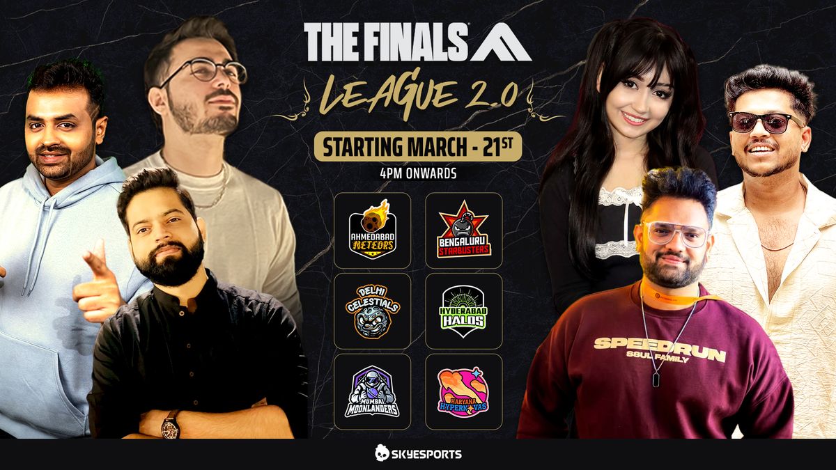 THE FINALS League 2.0: Teams, Players, Format, & Everything You Need To Know - myKhel