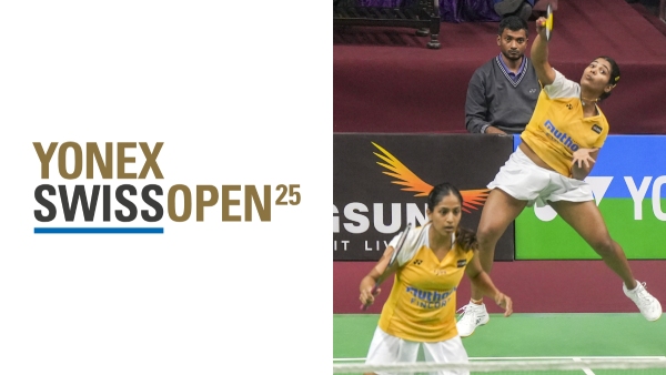 Swiss Open 2025: Treesa-Gayatri Enter Semi-Finals; Sankar Subramanian Fairytale Run Ends in ...