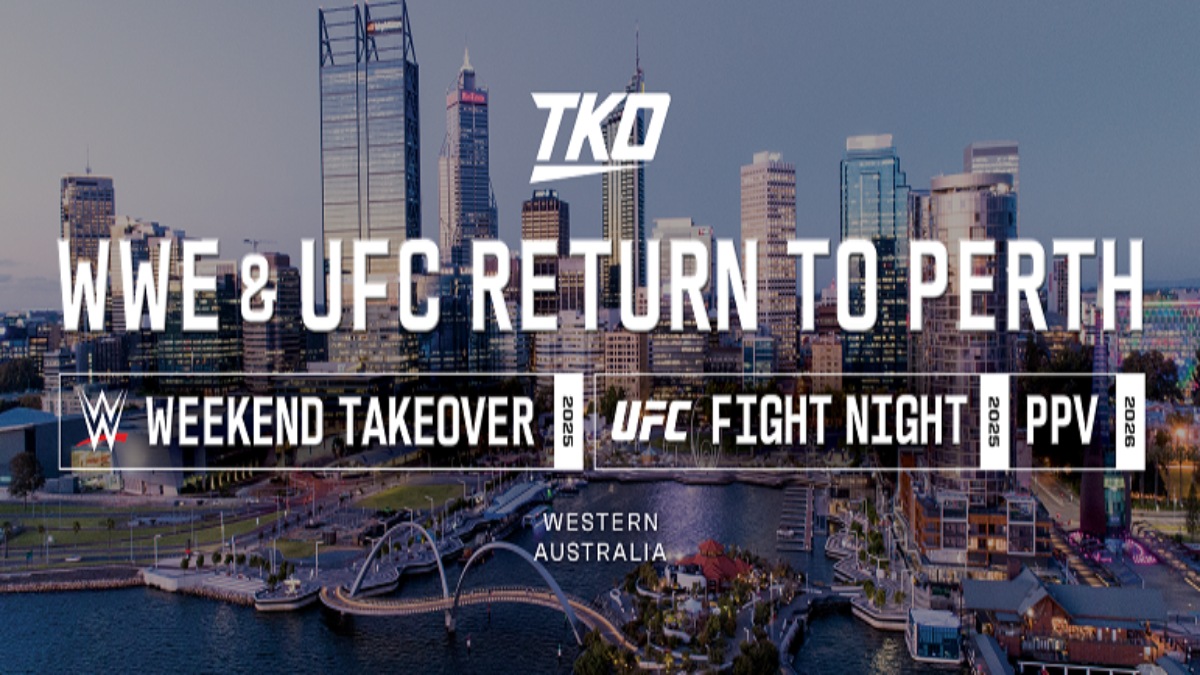 WWE And UFC Headed to Perth For More Events After TKO & Western ...