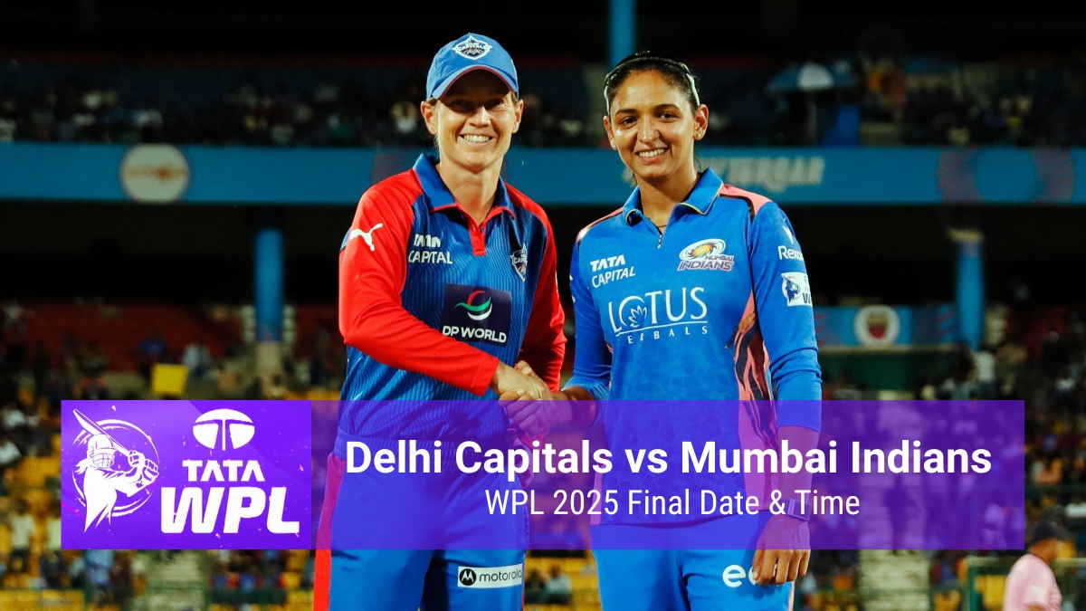 WPL 2025 Final Date & Timings: When is Delhi Capitals vs Mumbai Indians ...