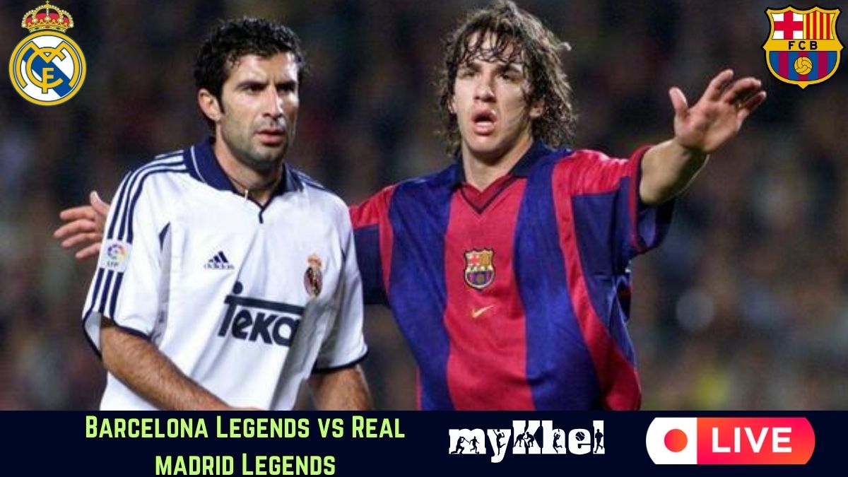 Barcelona Legends vs Real Madrid Legends Highlights, El Clasico ...