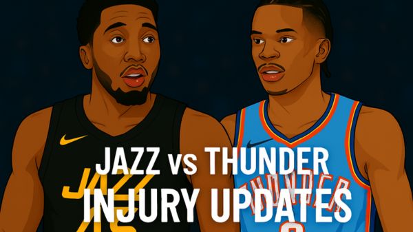 Oklahoma City Thunder vs Utah Jazz Injury Updates NBA 24-25: Game ...