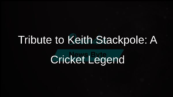 Keith Stackpole, Former Wisden Cricketer of the Year, Dies at 84 - myKhel