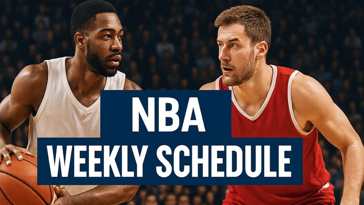 NBA Weekly Schedule 24-25: Play-In Tournament, Playoffs Begin, Full ...