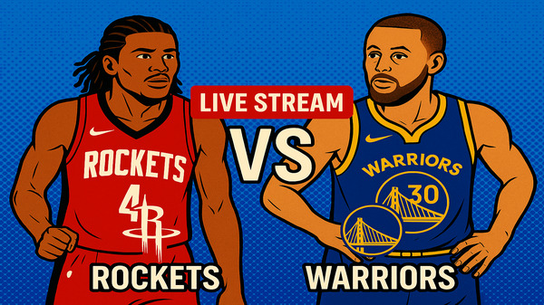 Rockets vs Warriors Game 4 Live Stream, NBA Playoffs 2025: Houston Rockets vs Golden State ...