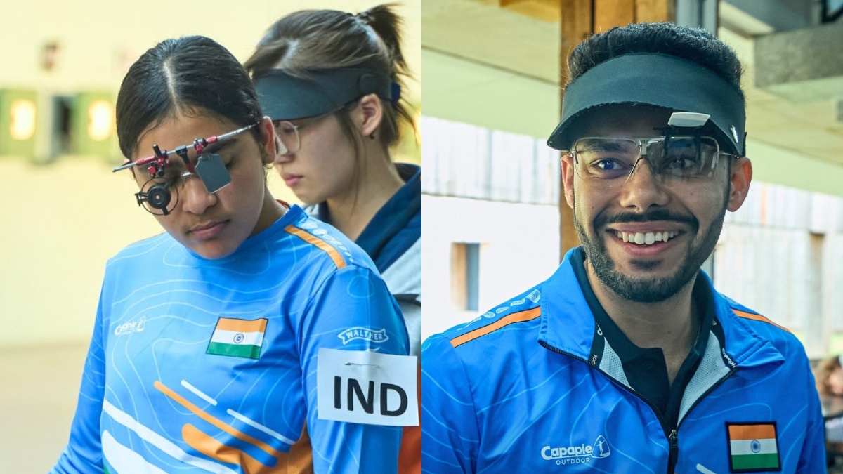 ISSF World Cup 2025: Suruchi Inder Singh, Vijayveer Sidhu win gold in ...