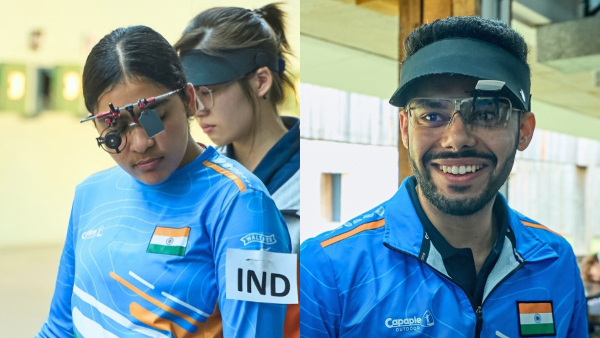 ISSF World Cup 2025: Suruchi Inder Singh, Vijayveer Sidhu win gold in ...