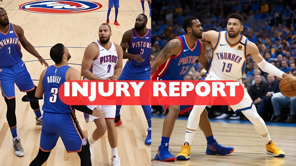 OKC Thunder vs Detroit Pistons Injury Report, NBA 2024-25, Game Details, and Where to Watch - myKhel