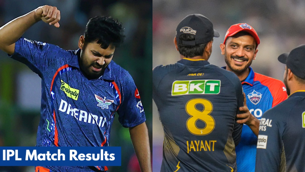 Who Won Yesterday's IPL Match 35 And 36? GT vs DC and RR vs LSG Match ...