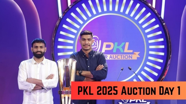 PKL 2025 Auction: Full List of Players Sold on Day 1, Top Five Buys, Unsold Players - myKhel