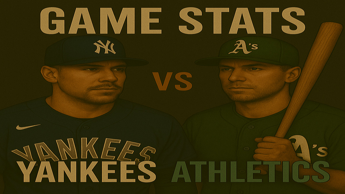 Yankees vs Athletics Stats MLB 2025: Yankees vs Athletics Head to Head ...