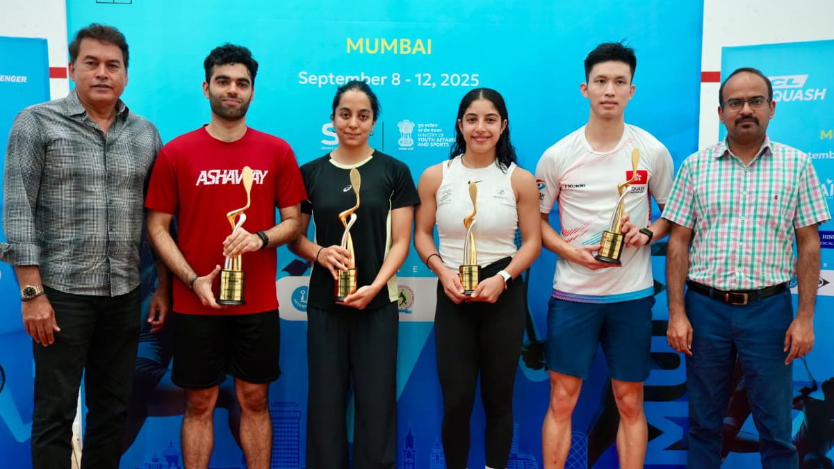 HCL Squash Indian Tour: New Champions Emerge as Mumbai Leg Wraps Up in Style - myKhel