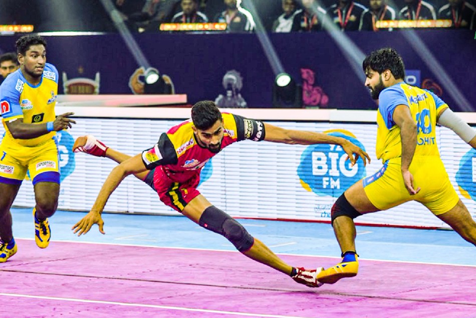 PKL 2022: ಗೂಳಿಗಳ ಆರ್ಭಟಕ್ಕೆ ಹೆದರಿದ ತಮಿಳ್ ತಲೈವಾಸ್, ಪಾಯಿಂಟ್‌ ಪಟ್ಟಿಯಲ್ಲಿ ...