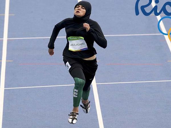 Kariman Abuljadayel becomes first Saudi woman sprinter. - Malayalam MyKhel