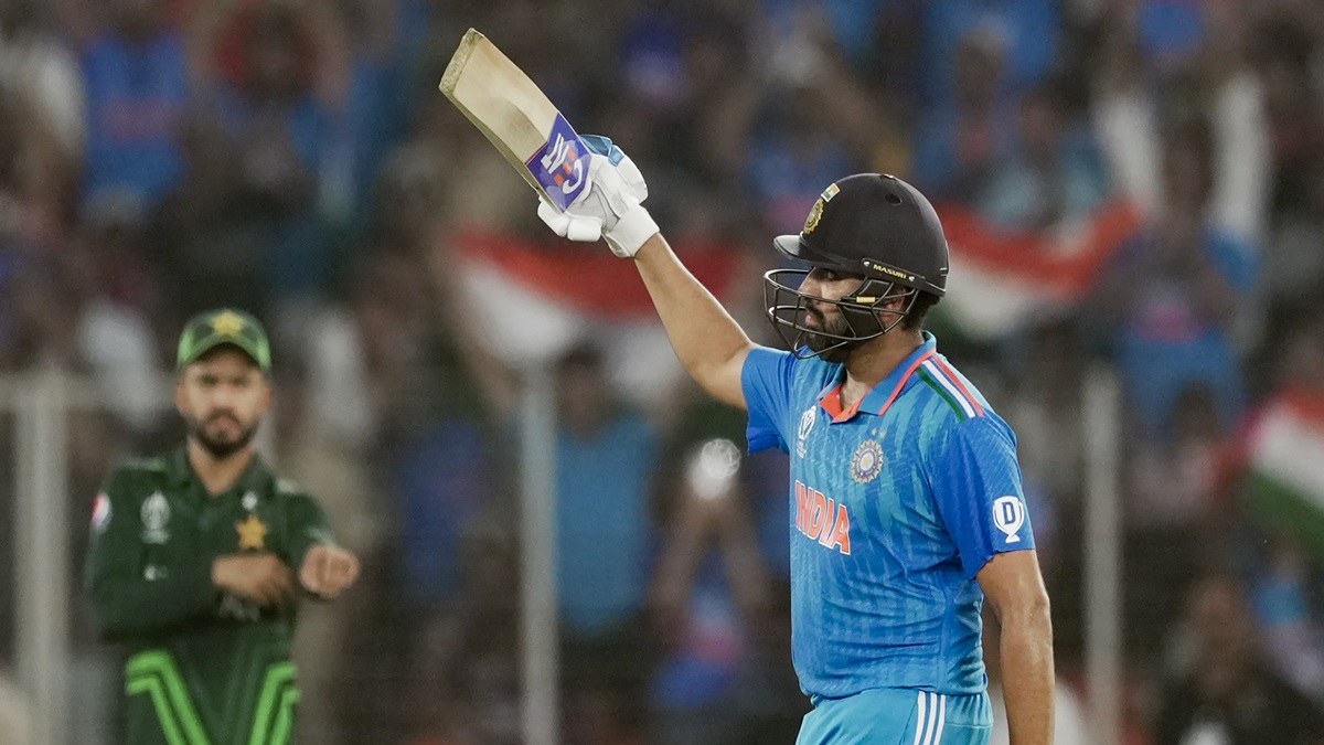 World Cup 2023: Rohit Sharma Explain His Bicep Gesture To Umpire Erasmus During Pak Match Goes ...