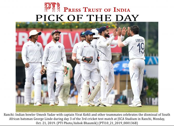 Sports Images of The Day, 21 October 2019 - myKhel.com - Mykhel