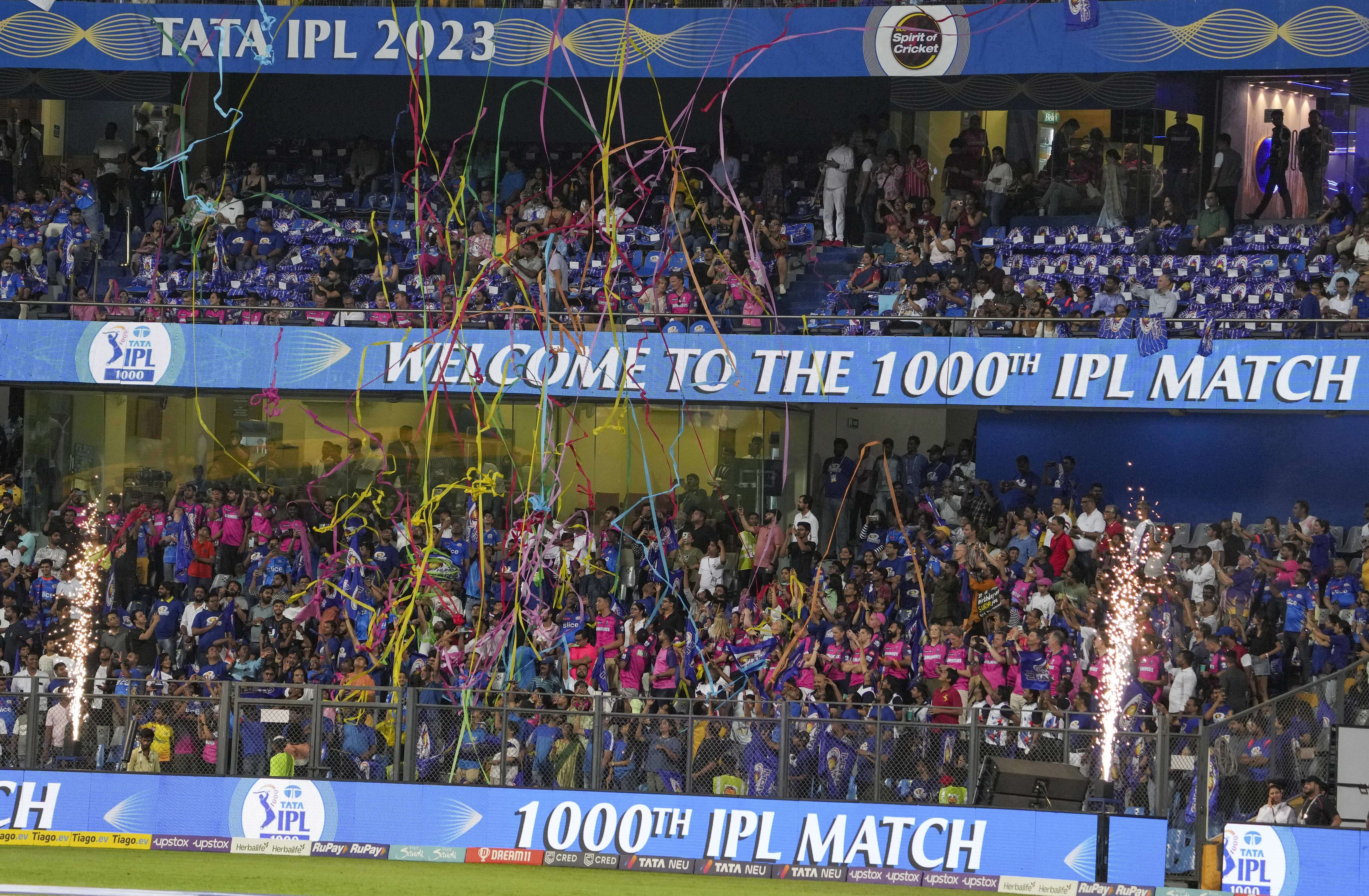 IPL 2023: Mumbai Indians and Rajasthan Royals Make 1000th IPL Match ...