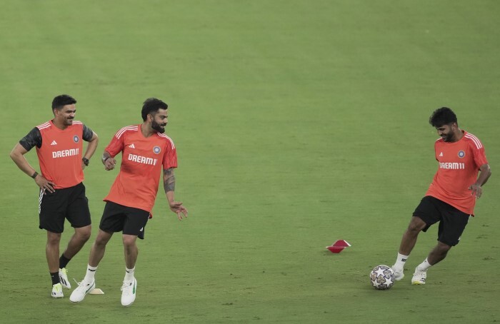 India Practice Session Ahead of Pakistan Match World Cup 2023 Cricket ...