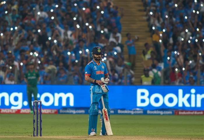 India VS Bangaldesh World Cup 2023 Photos - Virat Kohli Plays Splendid ...