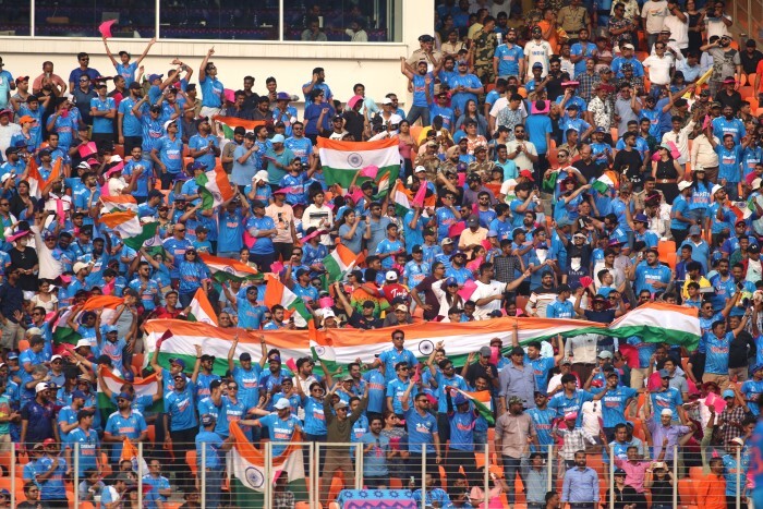 India VS Pakistan World Cup 2023 Photos (Match 12) - Crowd Cheer For ...