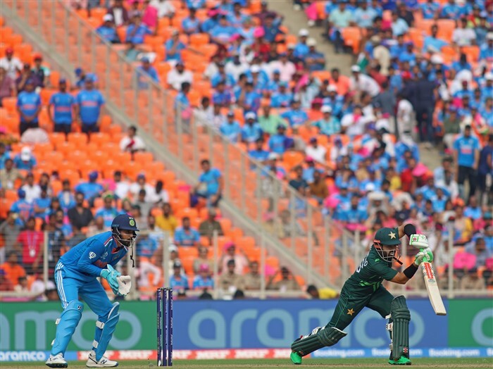 India VS Pakistan World Cup 2023 Photos (Match 12) - Pakistan On Top ...