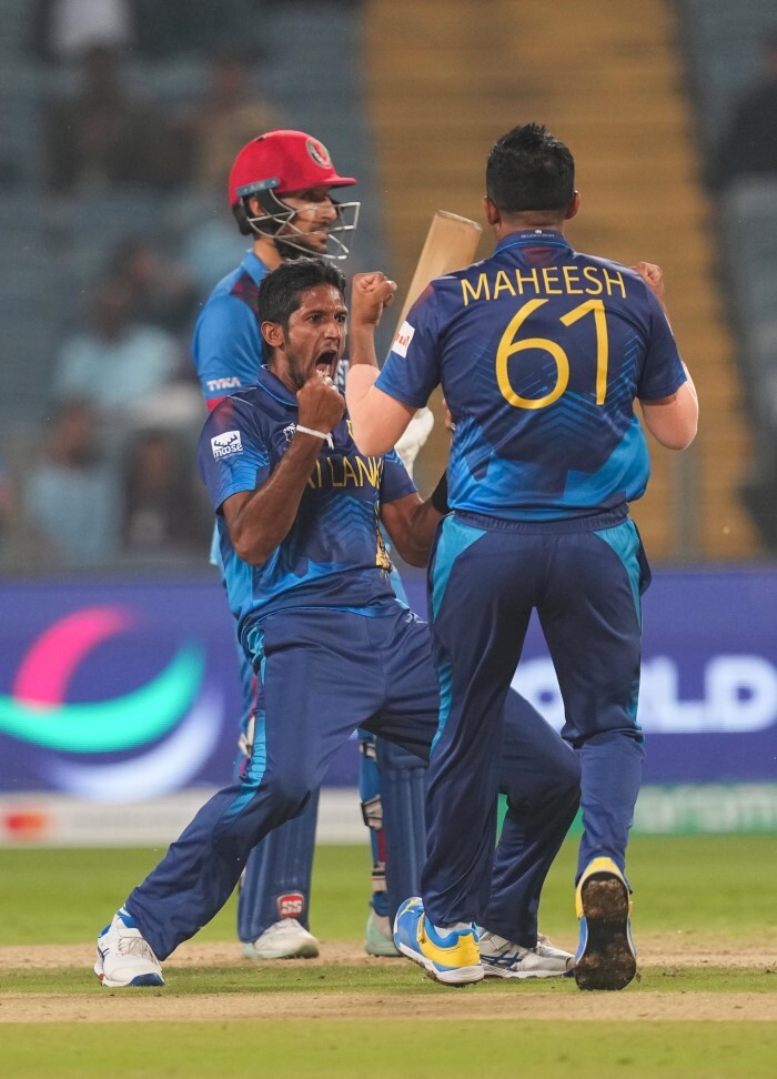 Sri Lanka VS Afghanistan Photos | Cricket World Cup 2023 Photos - Mykhel