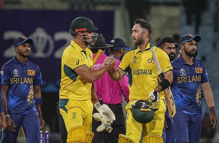 Srilanka VS Australia World Cup 2023 Photos (Match 14) - Marcus Stoinis ...