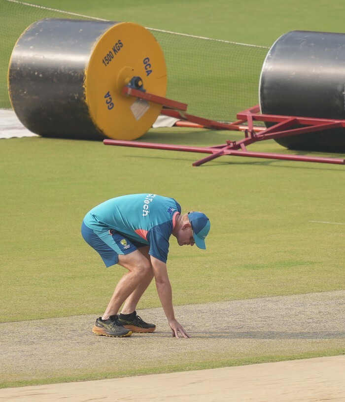 Australia Team Practice Session Ahead of CWC 2023 Finals - Mykhel