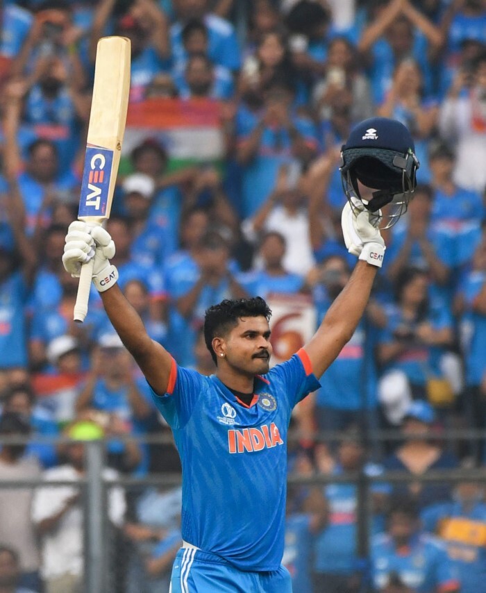 Ind VS NZ - Shreyas Iyer Back To Back Century, Semi Finals Cricket ...