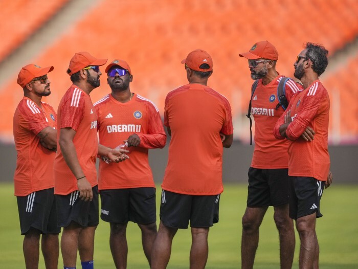 India Team Practice Session Ahead of CWC 2023 Finals - Mykhel