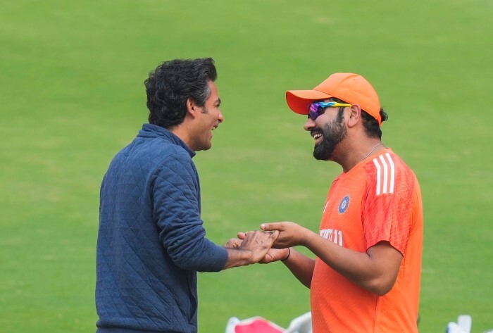 India Team Practice Session Ahead of CWC 2023 Finals - Mykhel