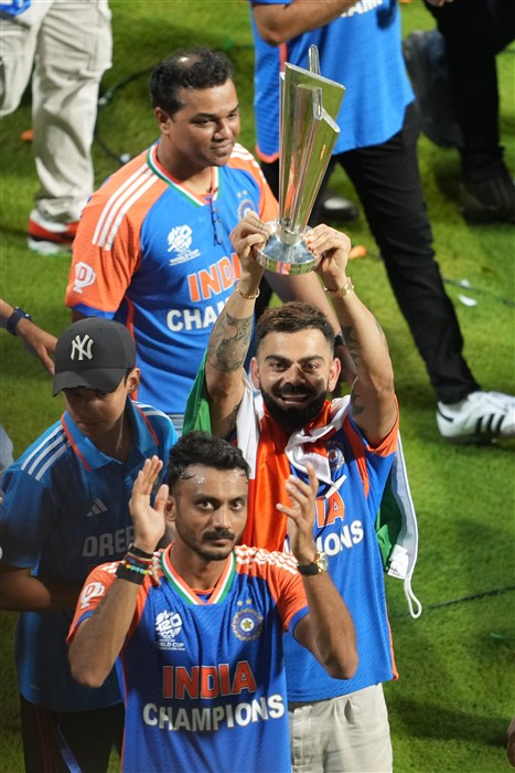 Inside PICS From The T20 World Cup Victory Parade With Team India In ...