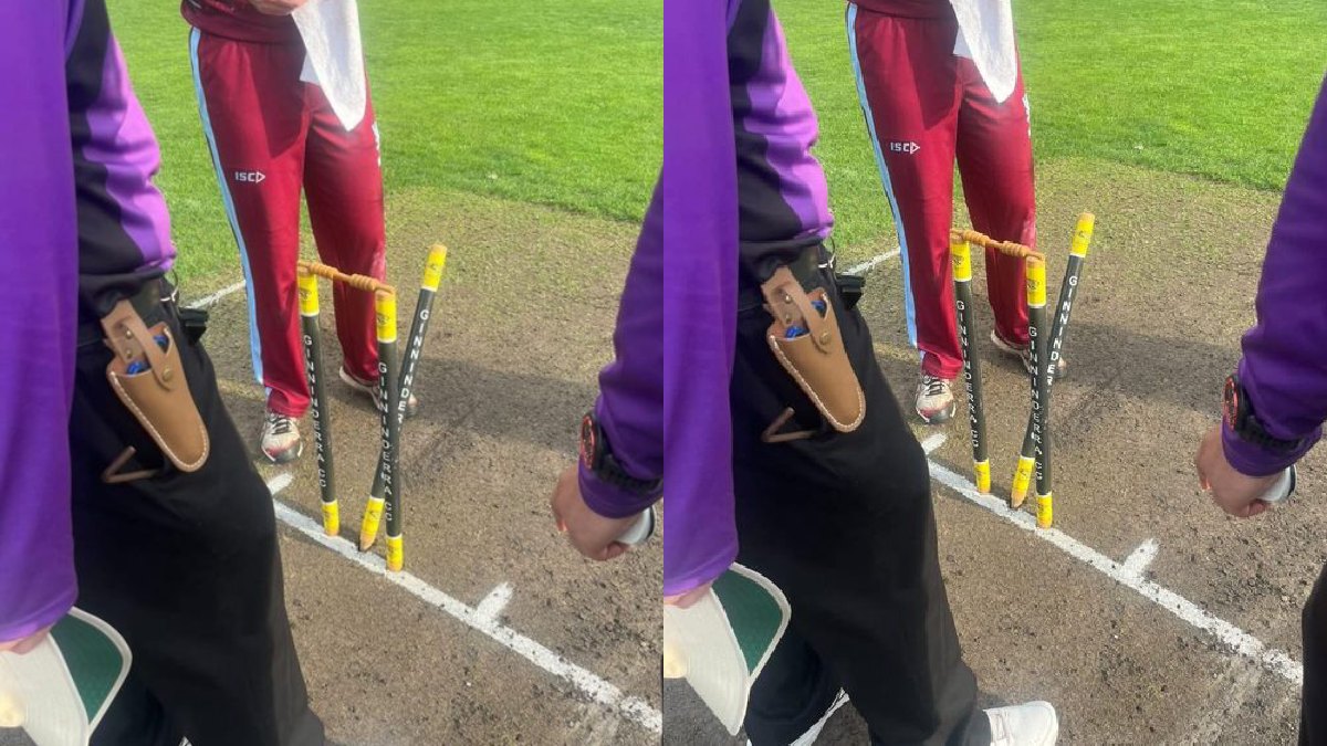 ஆடிப்போன பவுலர்.. மிடில் ஸ்டெம்ப் சாய்ந்தும் அவுட் தராத நடுவர் ...