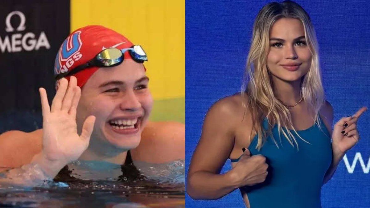 உங்க அழகால் வீரர்களின் கவனம் சிதறது! நீச்சல் வீராங்கனையை வீட்டுக்கு ...