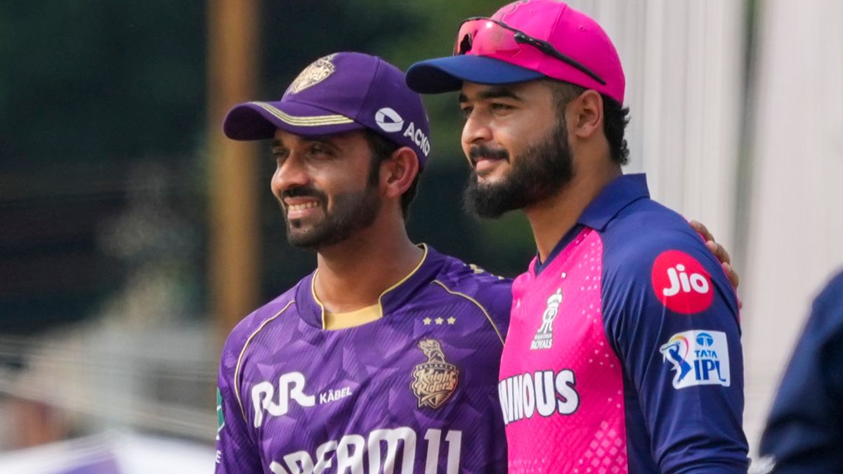 KKR vs RR: டாஸ் தோற்றதில் மகிழ்ச்சி: ரியான் பராக் சொன்ன காரணம் என்ன? | IPL 2025: KKR Wins Toss ...