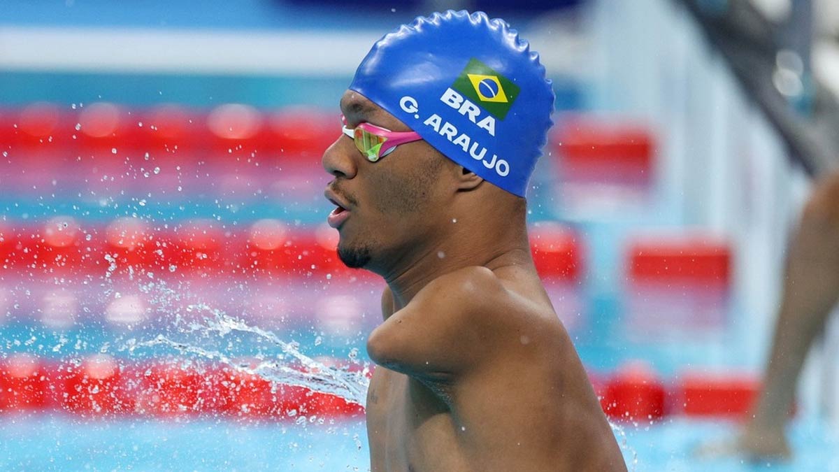 Paralympics 2024: చేతులు లేకుండా..పసిడి గెలిచిన స్విమ్మర్ గాబ్రియెల్ (Video) | Paris Paralympics ...